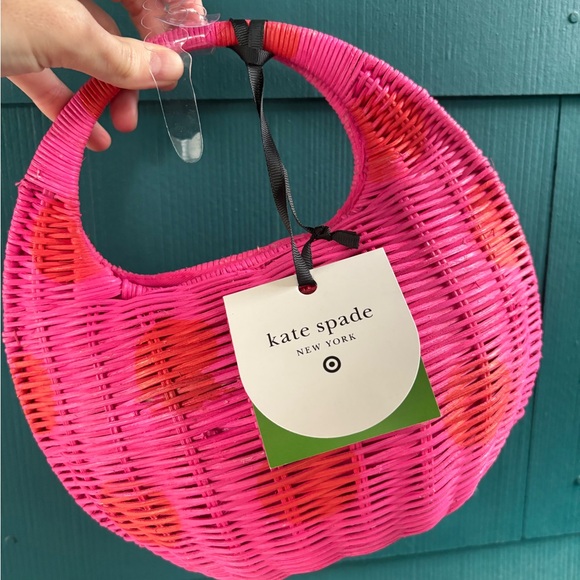 Kate Spade x Target | Bags | Kate Spade X Target Pinkred Polka Dot ...